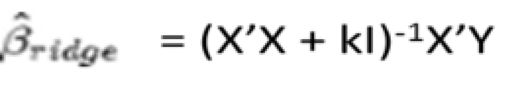 Ridge Regression | Columbia University Mailman School of Public Health