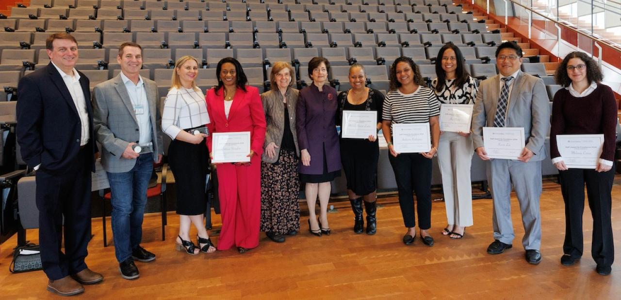 Staff Award in Excellence | Columbia University Mailman School of ...