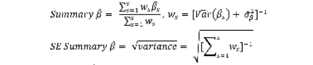 Meta-Analyses of Aggregate Data or Individual Participant Data Meta ...