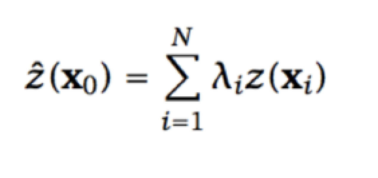 Kriging Interpolation Explanation | Columbia Public Health | Columbia University Mailman School ...