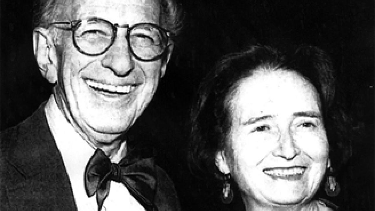 Kandel & Kandel: A Marriage of Science | Columbia University Mailman ...