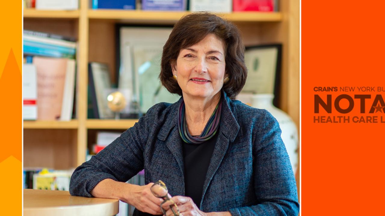 Dean Linda Fried Named 2022 Notable Health Care Leader by Crain's New ...
