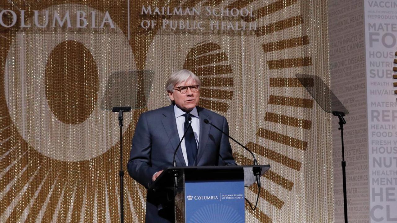Columbia President Lee Bollinger, Public Health Champion | Columbia ...