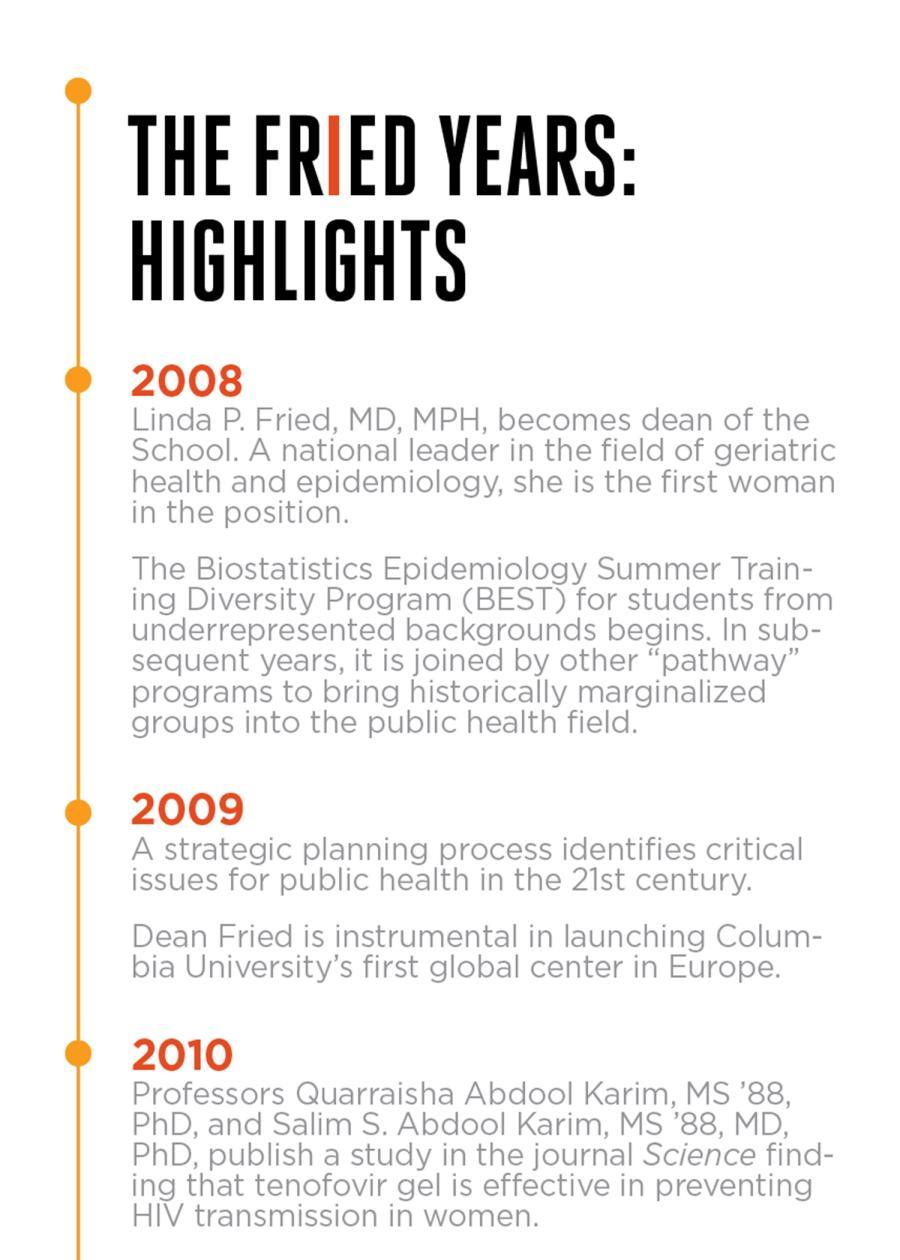 Exit Interview with Linda P. Fried | Columbia University Mailman School ...