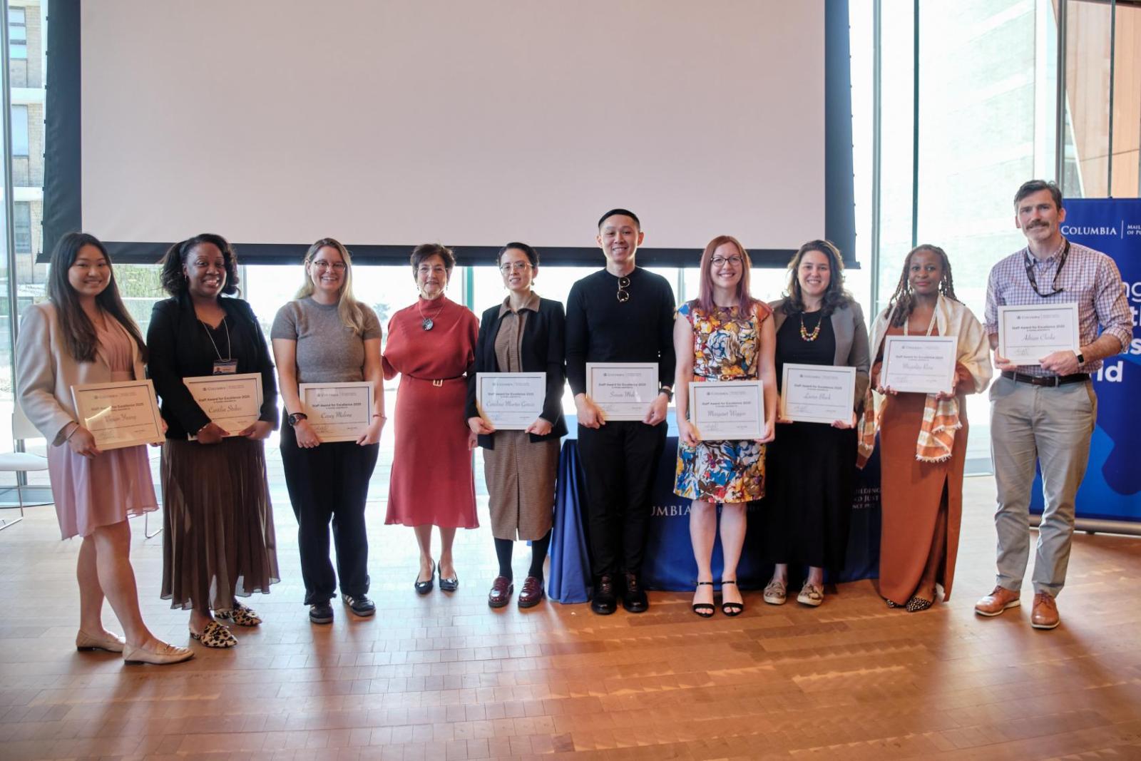 Staff Award in Excellence | Columbia University Mailman School of ...