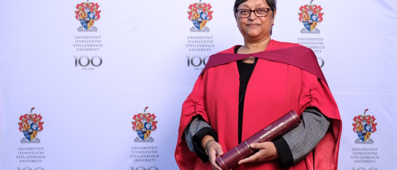 Quarraisha Abdool Karim Receives Honorary Degree for Role in HIV ...