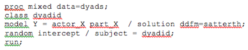 Dyadic Data Analysis | Columbia University Mailman School of Public Health